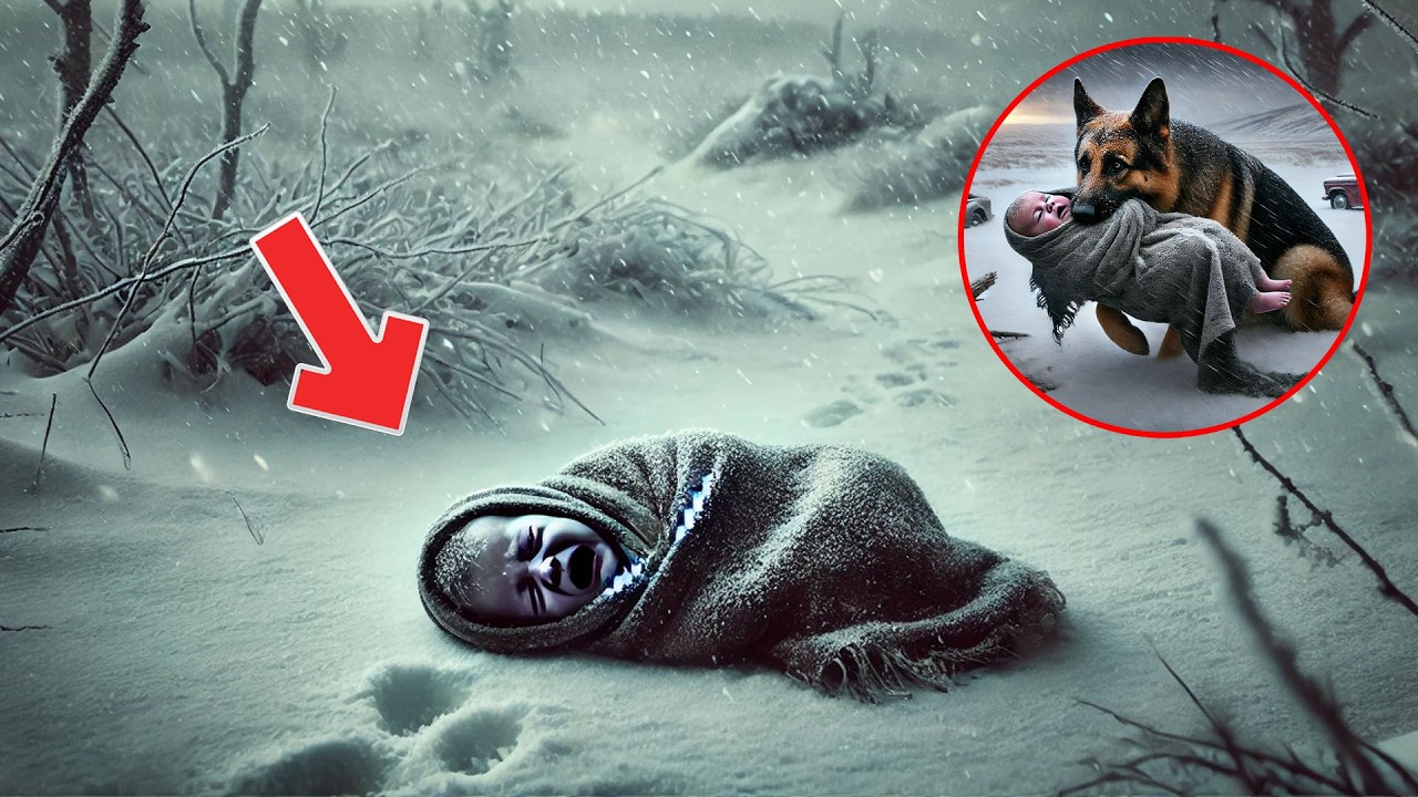 A Baby Left to Freeze in the Snow—Then a Dog Heard the Cries and Did ...