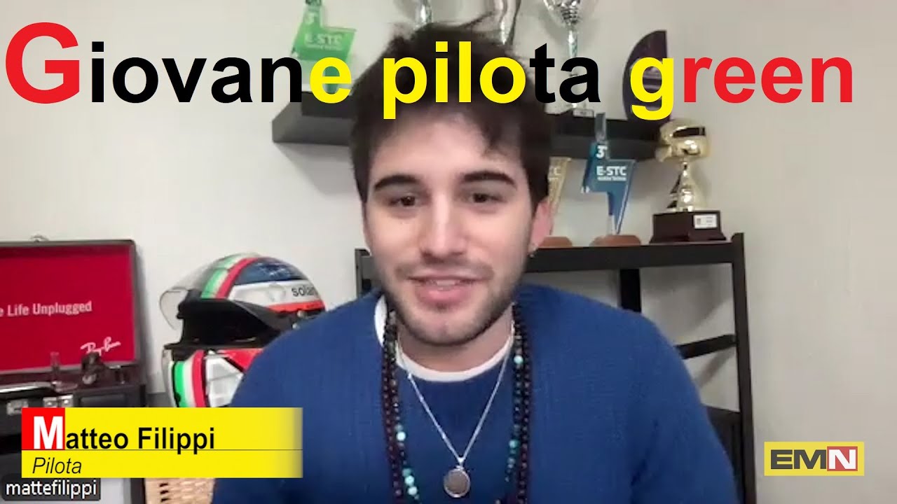 Matteo Filippi, un giovane pilota che punta all’elettrico - YouTube