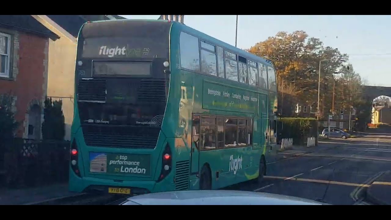Here is the 731 Double Decker bus in Camberley Saturday 25 November ...