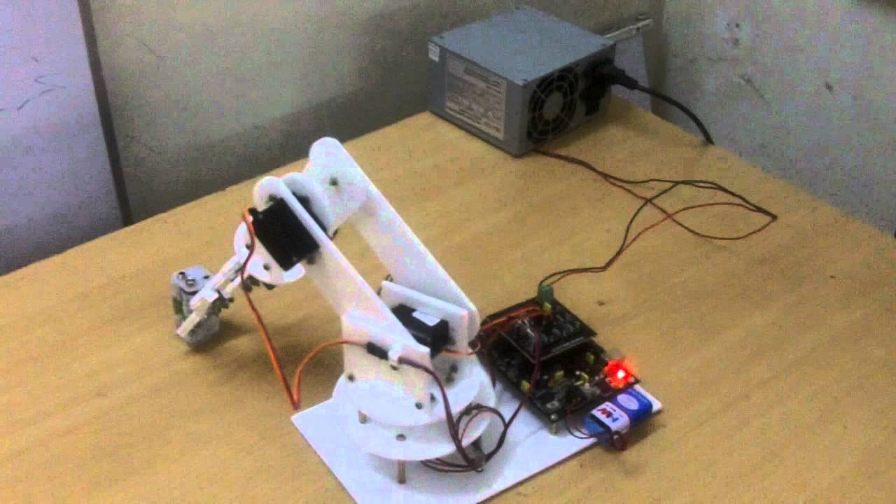 Mini Robotic Arm - YouTube