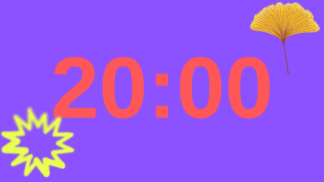 20 Minutes Timer 20 Minutes Countdown Countdown Time Simple Timer 20 Minutes Timer 20 Minutes Countdown Countdown Time Simple Timer