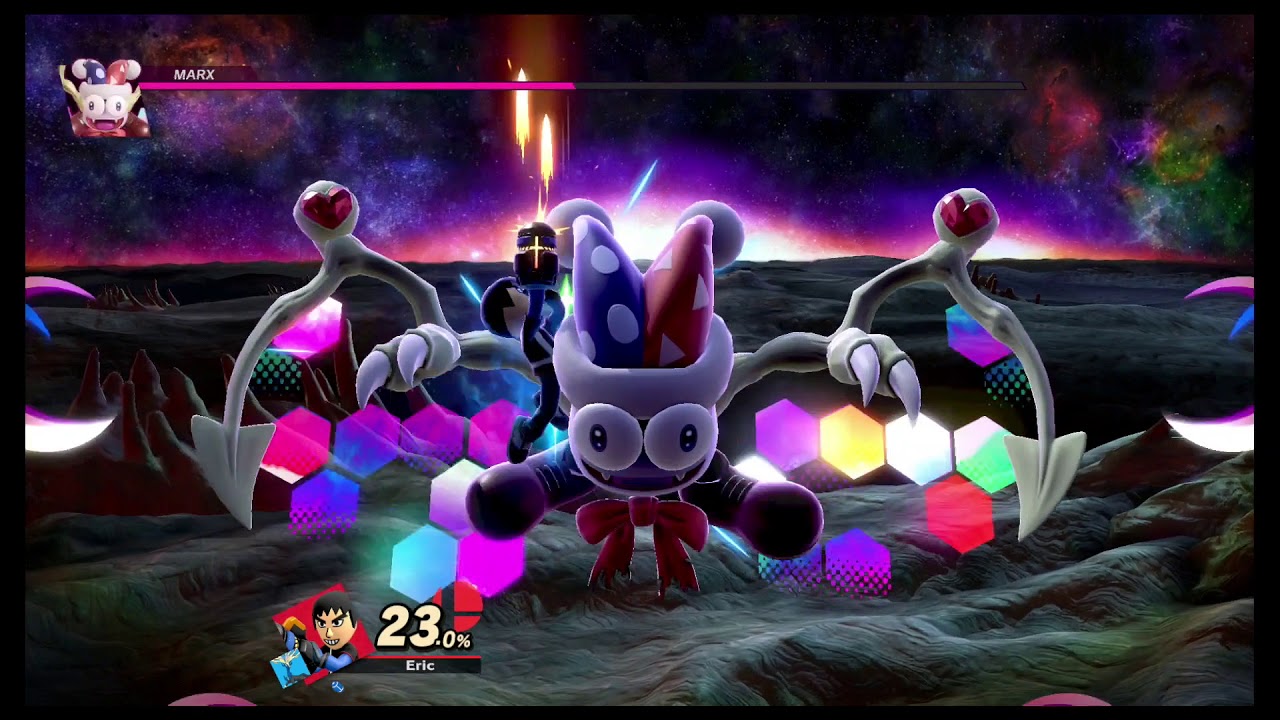 Super Smash Bros Ultimate: Eric (My Mii) VS. Marx - YouTube