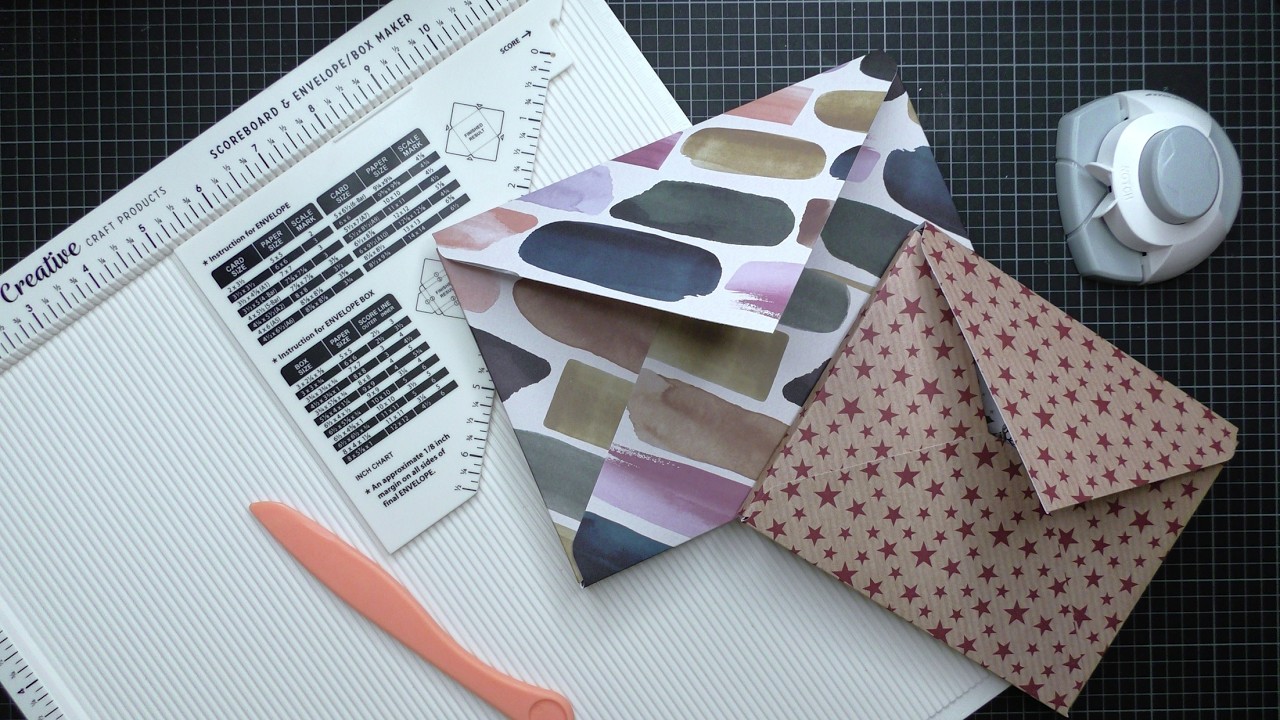 Making A2 & 5X7 Envelope Boxes with 1/4" Sides! Thanks for the Requests ...