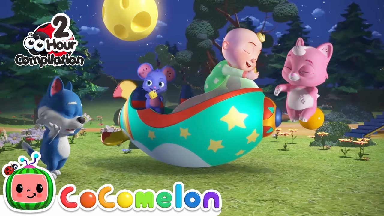 Cocomelon Rocket to the Moon and more 2 Hour Compilation - YouTube