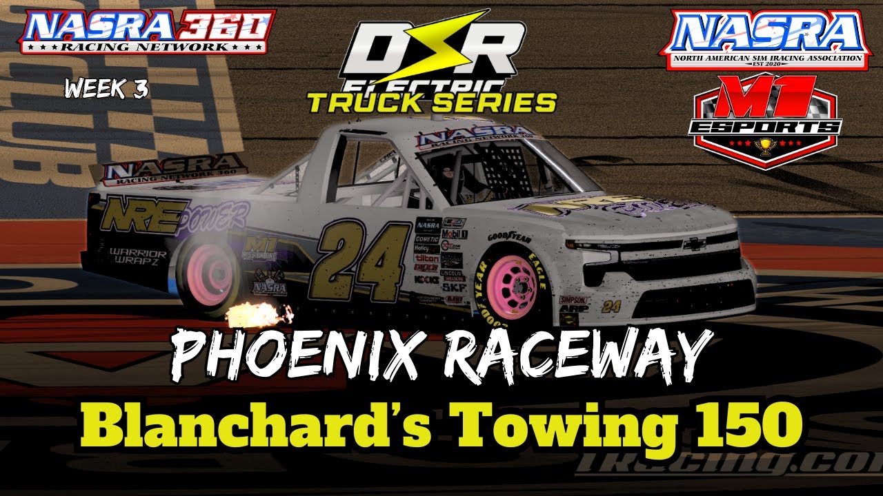 DSR Electric Truck Series | Blanchard's Towing 150 | Phoenix Raceway ...
