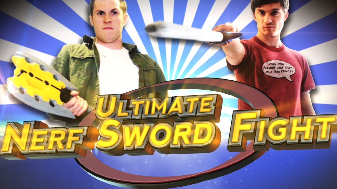 Ultimate Nerf Sword Fight! - YouTube