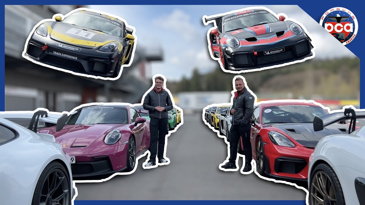 Porsche GT cars you can drive at Spa! Track Experience instructors pick ...