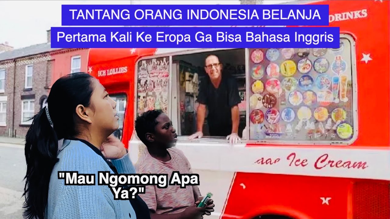 Ga Tau Bahasa Inggris Inun Di Tantang Belanja Sendiri Tuk Pertama Kali - YouTube