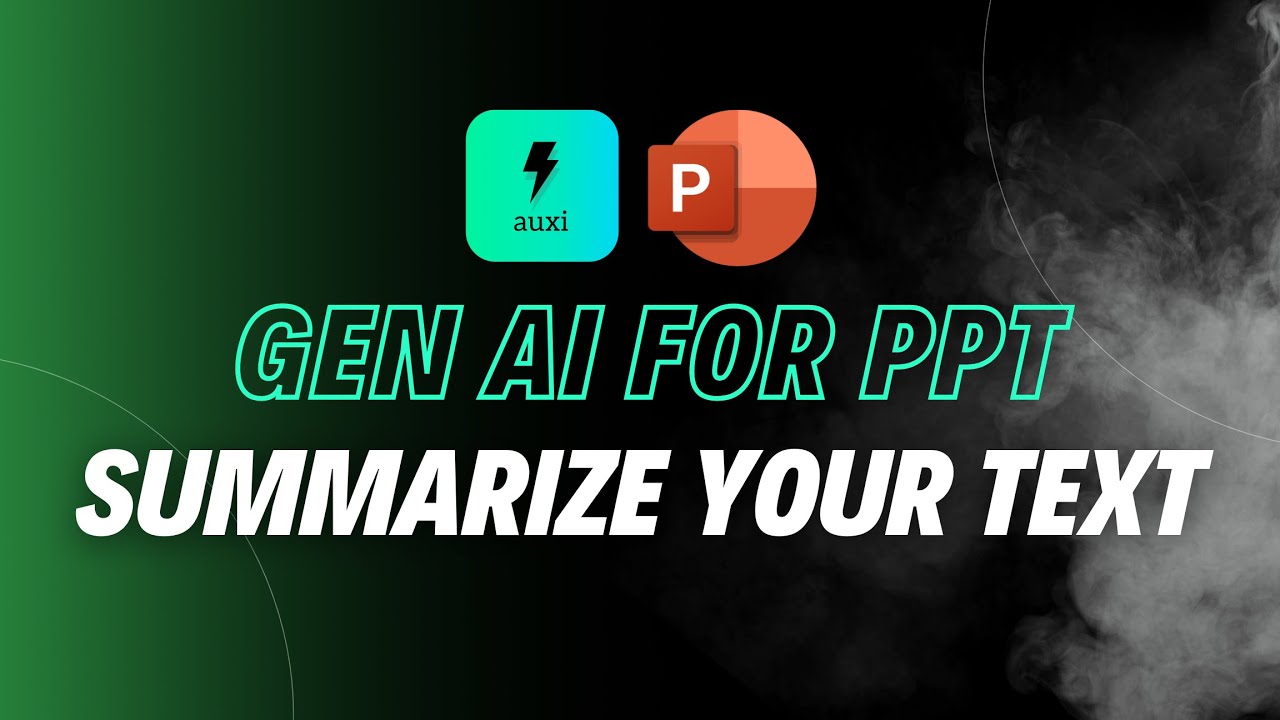 Gen AI - Summarize Text - YouTube