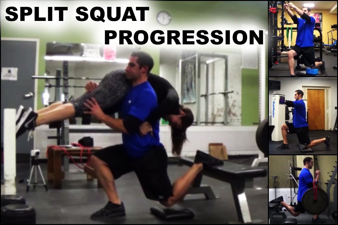 Split Squat Progression (Over 70 Variations) - YouTube