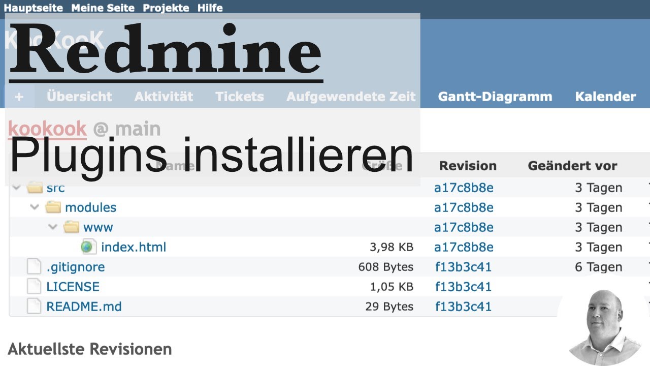 Redmine Tutorial Nachtrag 1: Plugins installieren als Beispiel Ckeditor - YouTube