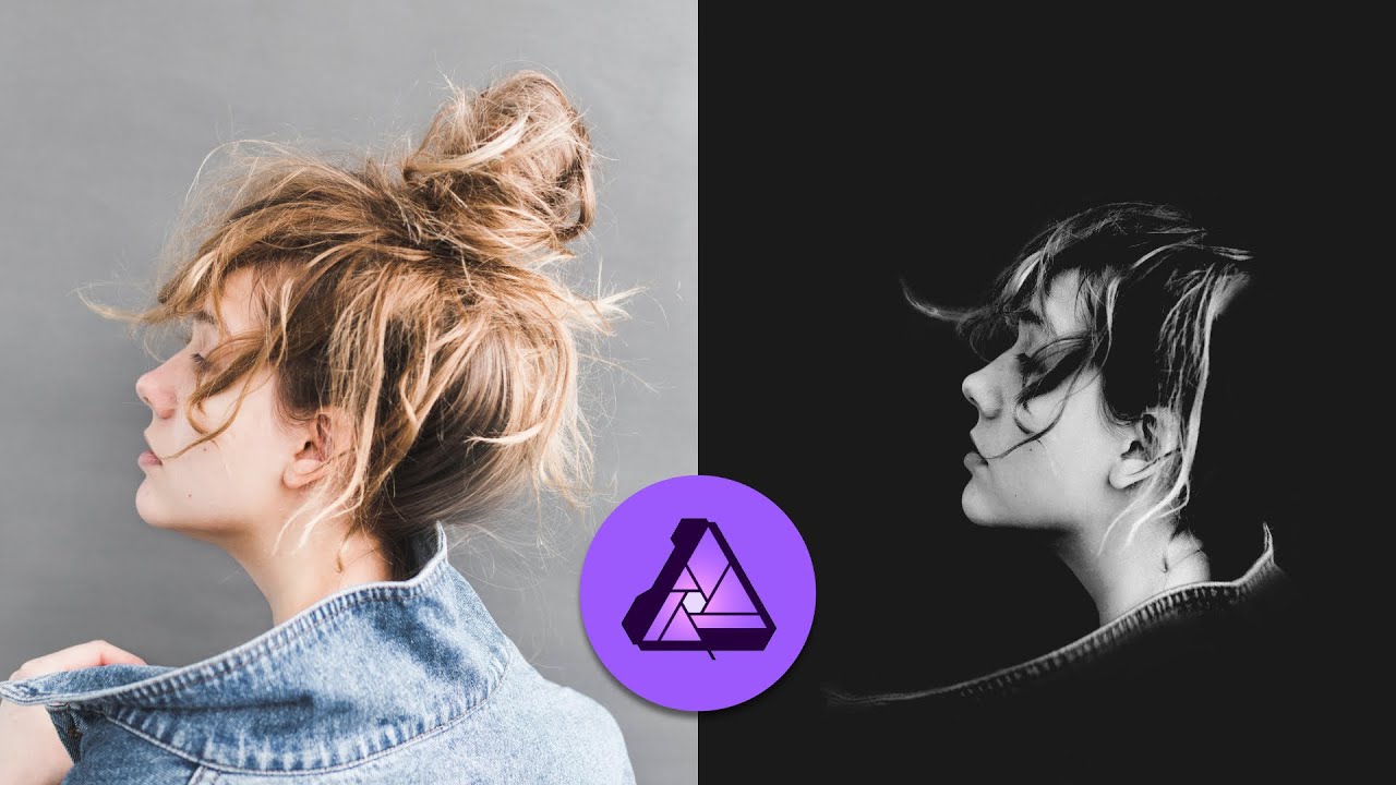 How to Make Dark Dramatic Effect | Affinity Photo - YouTube