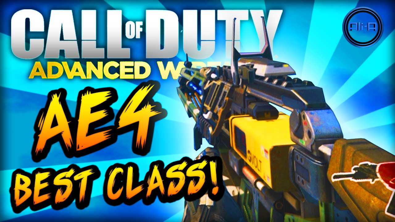 Advanced Warfare BEST CLASS SETUP - "AE4" (NEW DLC GUN) - Call of Duty ...