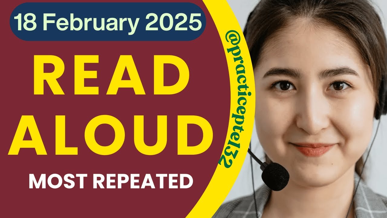 Read Aloud, PTE Academic Test Practice, February 25, Priority - YouTube