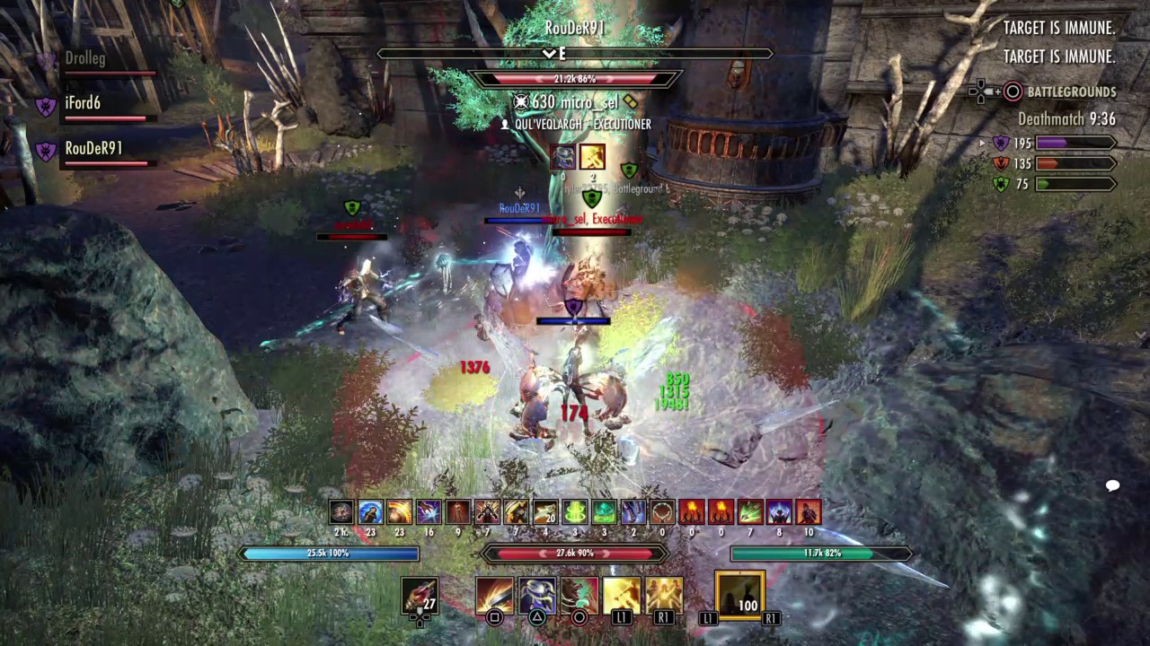 Magic Templar PvP Healer Build Gameplay - ESO: Morrowind - Unlimited ...