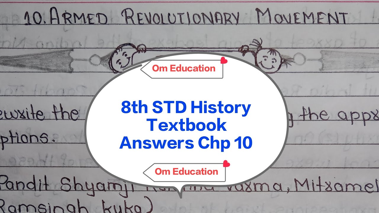 8th STD History Textbook Answers Chp 10 Armed Revolutionary Movement ...
