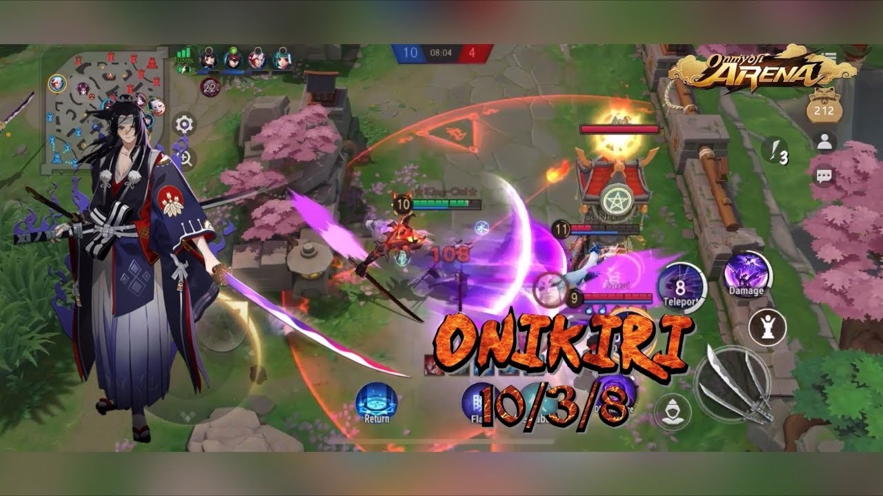 Onmyoji Arena - Onikiri | Still The Best Jungler In My Opinion ...