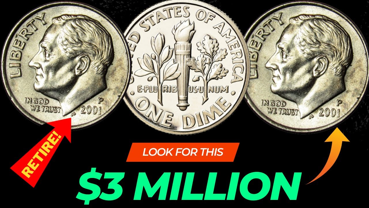 Most Valuable ULTRA Dime RARE Coins worth A LOT of Money! - Coins worth ...