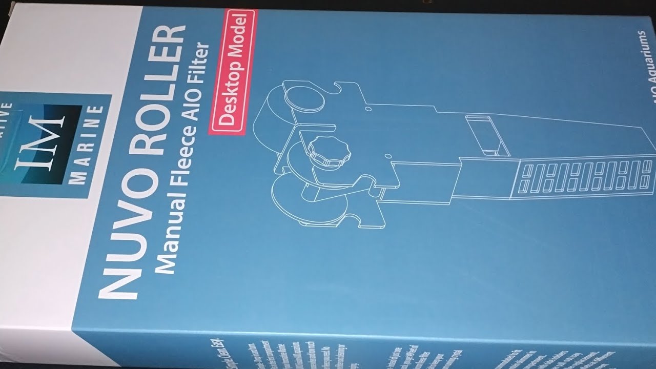 Nuvo roller manual fleece AIO filter unboxing - YouTube