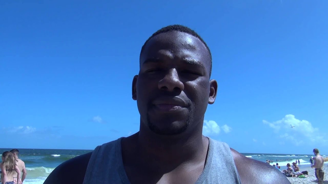Ike Okoli, 2015 Beach Nationals champion at Unlimited - YouTube