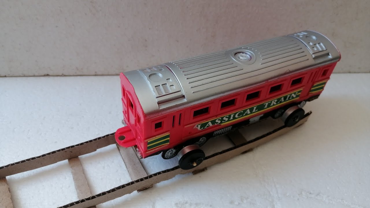 DIY Make an Amazing Mini Train with Railway Tracks Harrow Using ...