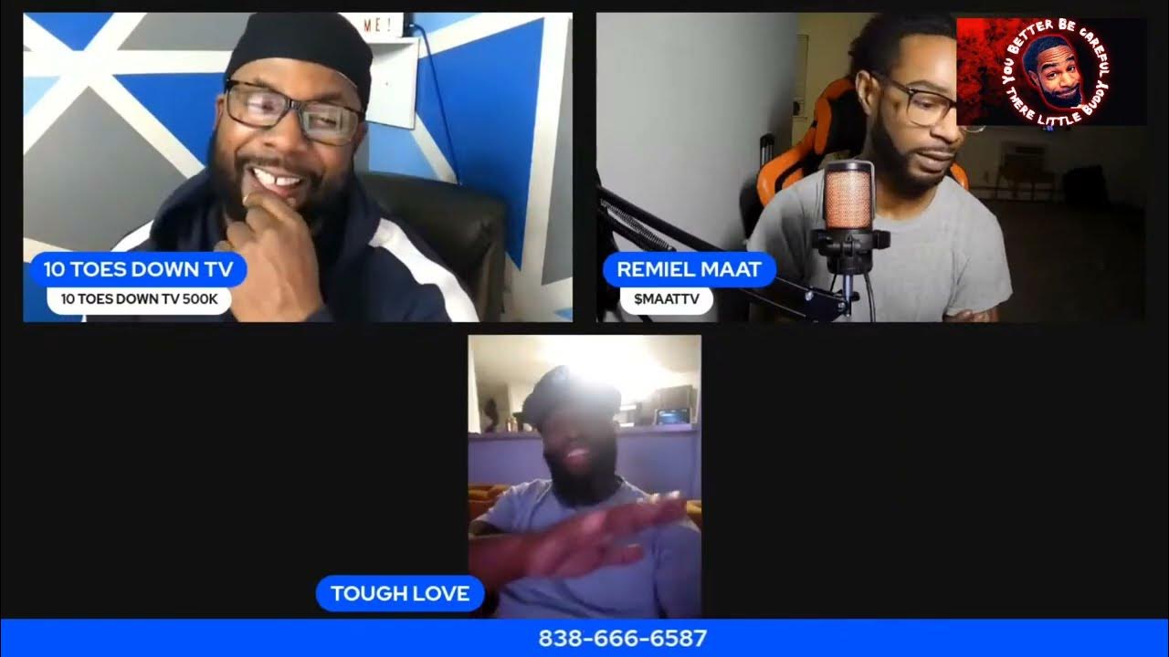 10 Toes Down, Tough Love, & Remiel Maat Go In On Hassan Campbell Going On, & Getting Shot - YouTube