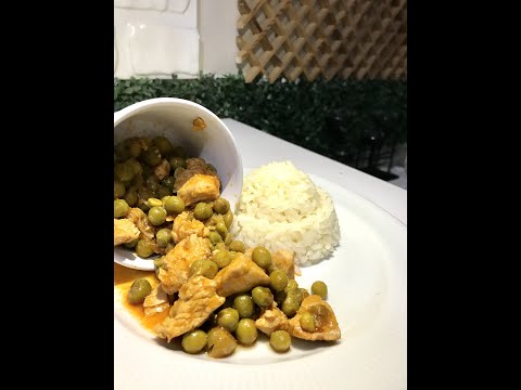 Öğrencilere Ve Bekarlara Özel Pratik Tavuklu Bezelye Nasıl Yapılır ?