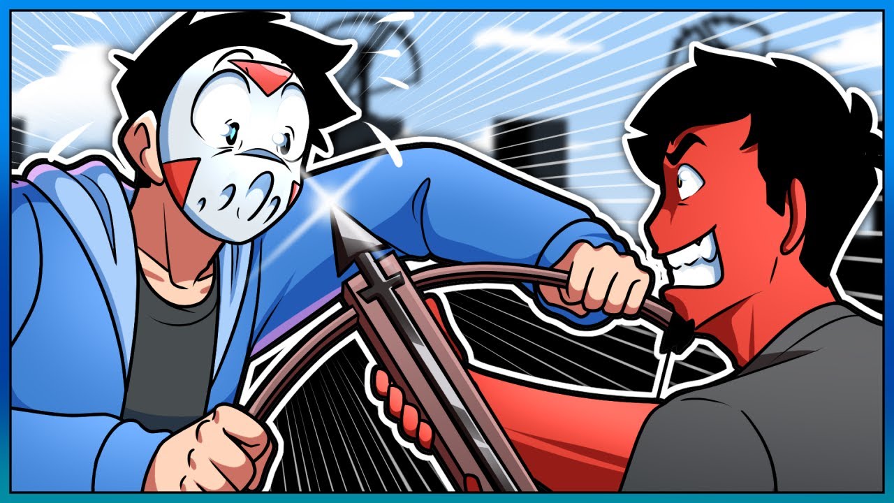 Cartoonz Challenged me on Rivalry with Crossbows - YouTube