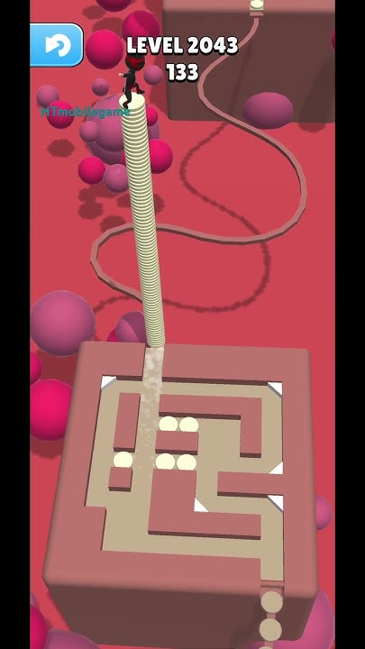 Gameplay top mobile games Relaxing n satisfying game iOS/ANDROID Stacky Dash #shorts Level 2043 ...