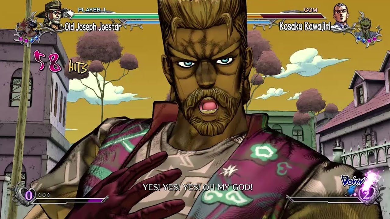 This OLD MAN JOSEPH Combo Is Really Good!!! | JoJo's Bizarre Adventure ...