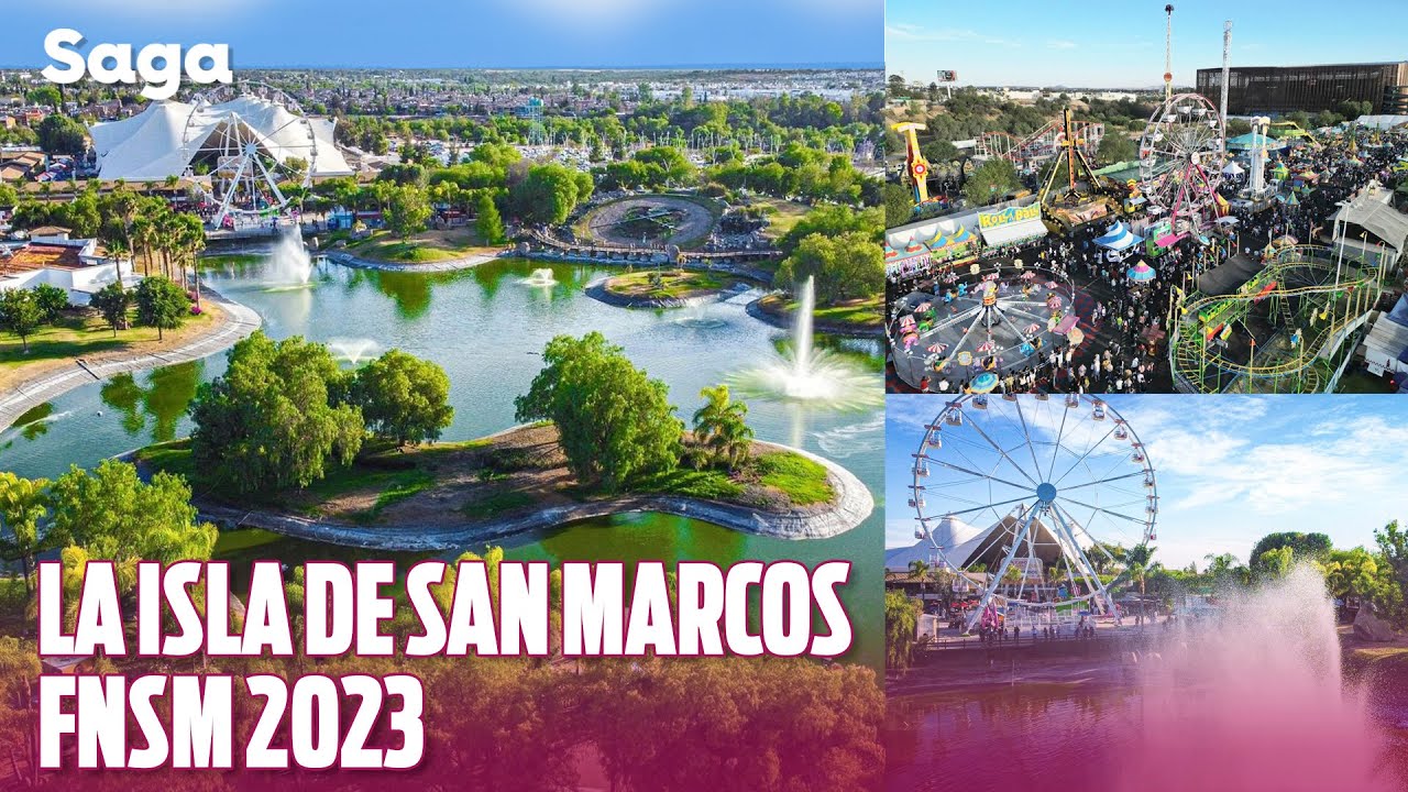 ISLA de SAN MARCOS en AGUASCALIENTES durante FNSM 2023 - YouTube