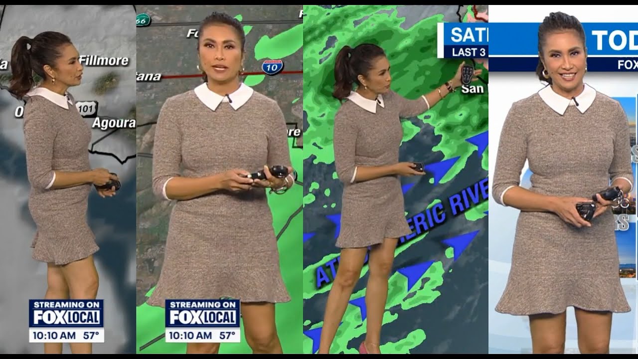 Maria Quiban with the morning weather for Good Day LA/FOX11 LA ...