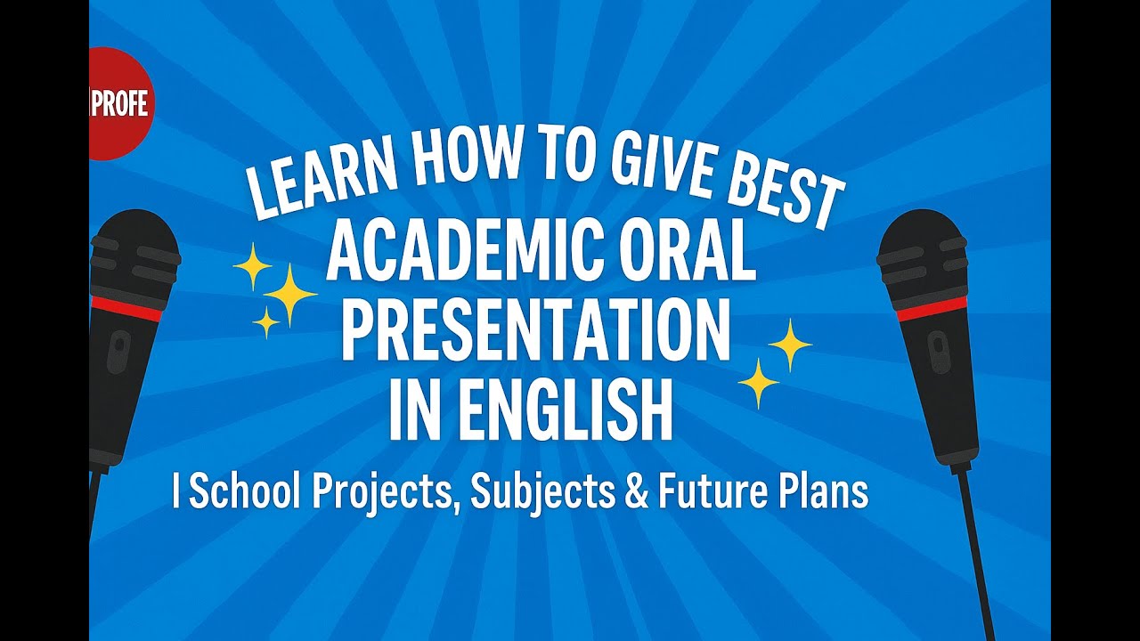 🎤 Learn How to Give the Best Academic Oral Presentation | School ...