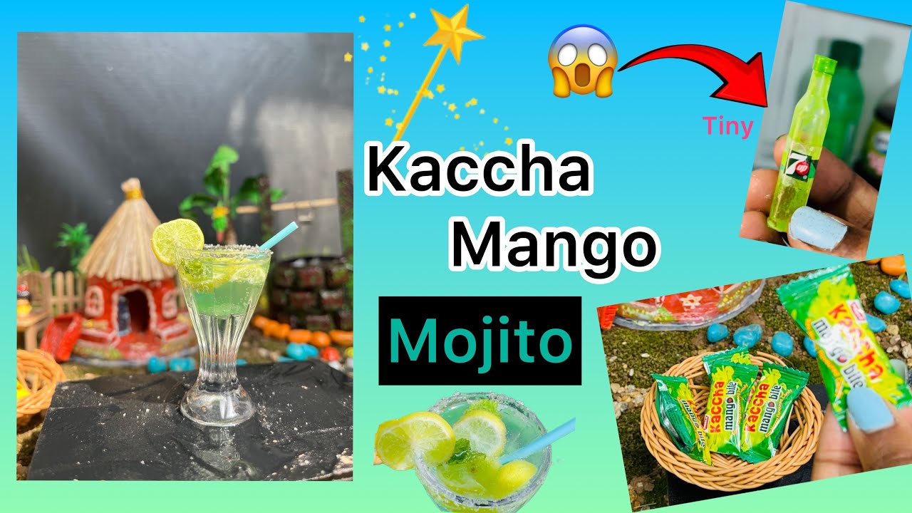 Mini kaccha mango mojito/mini mojito/@_pinkys_mixed_magic_ - YouTube