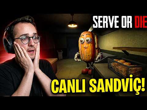 GECE SANDVİÇ DÜKKANINDA ÇALIŞTIM... | Serve or Die