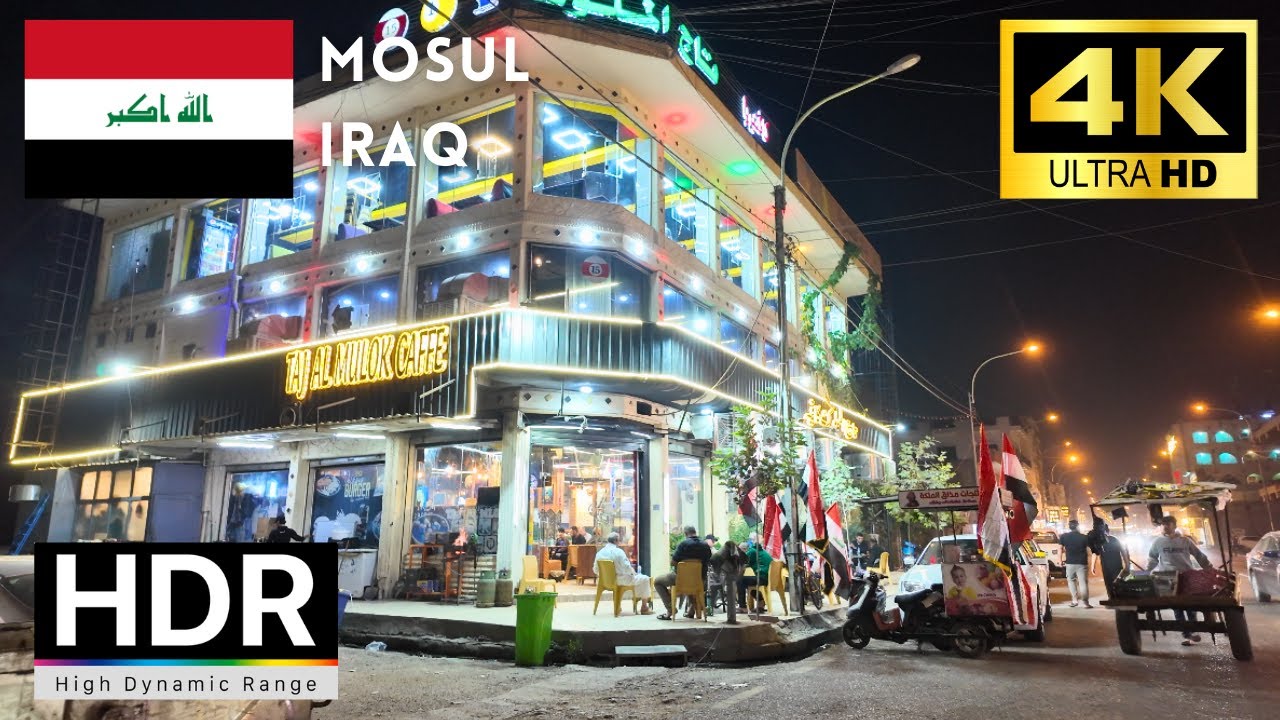 🇮🇶Mosul 4k walk - Iraq 4K Night Walking Tour｜4K 60fps - YouTube