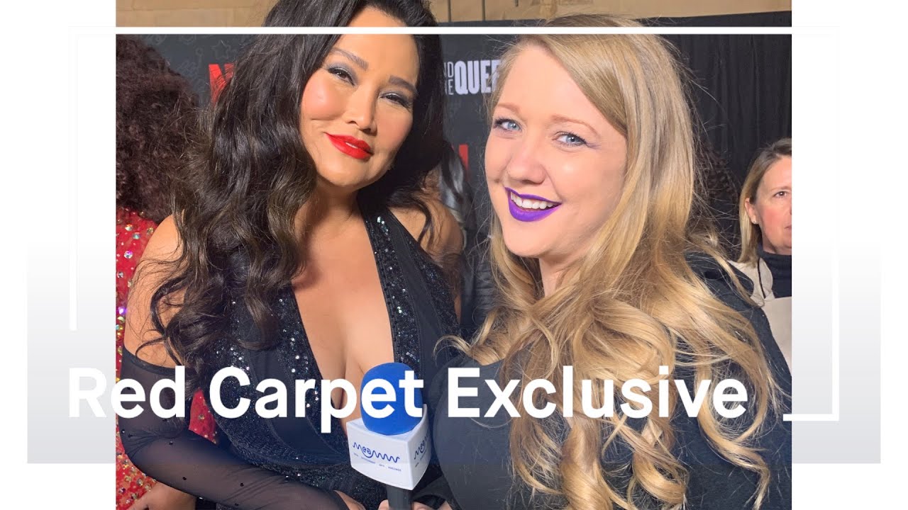 Tia Carrere Loves Playing the Villain, Lady Danger, in Netflix's "AJ & the Queen" - YouTube