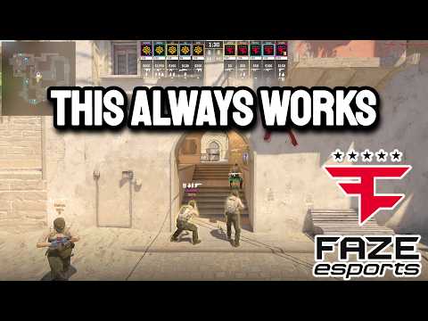 FaZe's Mirage Tactic Is Nearly Impossible to Stop in CS2