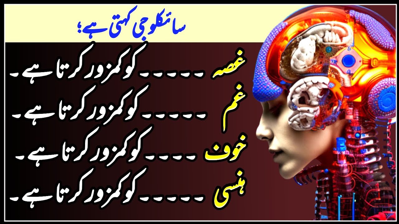 Psychological Facts in Urdu | Mind Blowing Facts About Human Behavior ...
