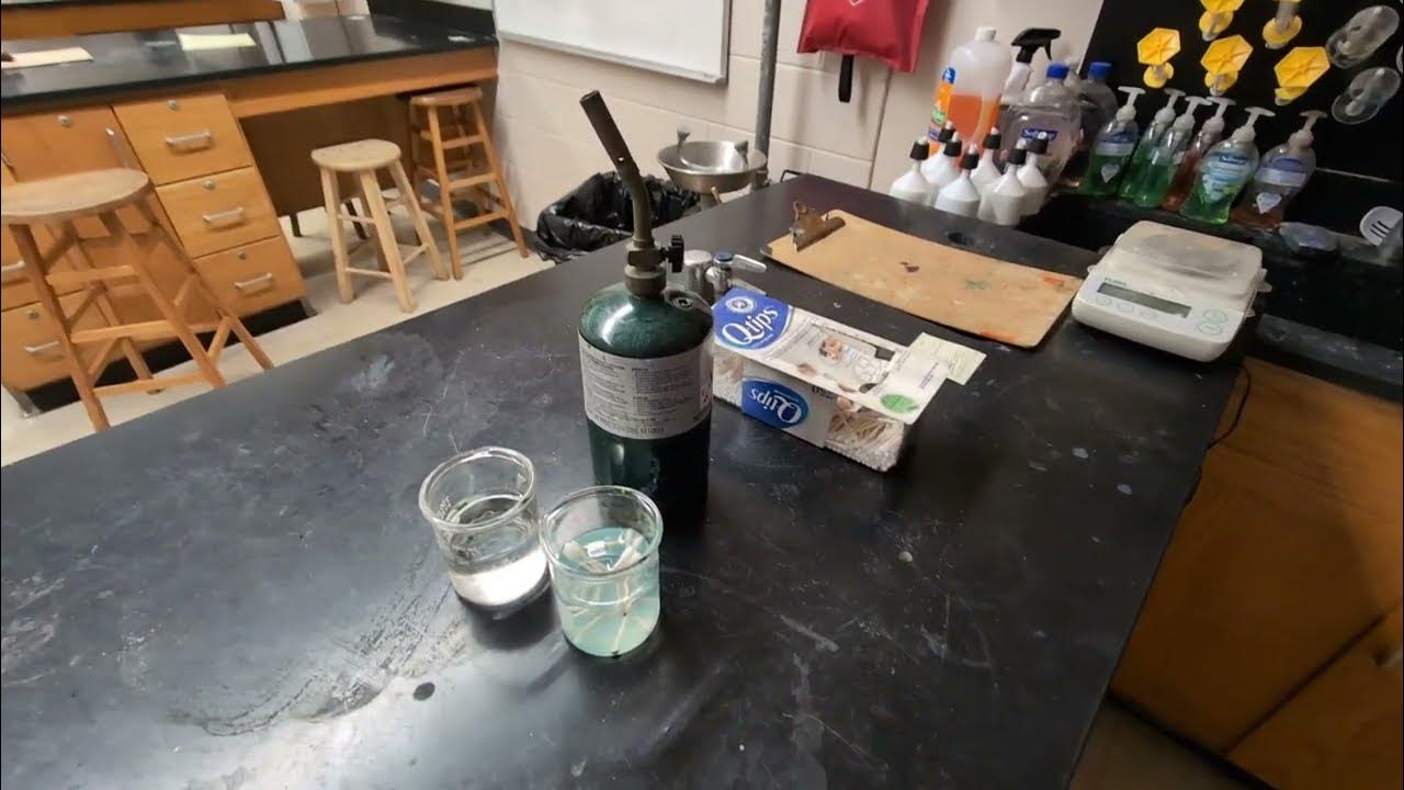 Unit 1 AP Chemistry Lab - Flame Test - YouTube