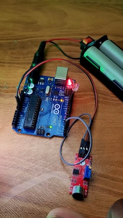 Clap sensor led change #arduino #iot #project #shortvideo - YouTube