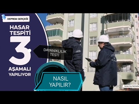 Deprem Sonrası Hasar Tespiti Nasıl Yapılır? | Dayanıklılık Testi Nasıl Yapılır?