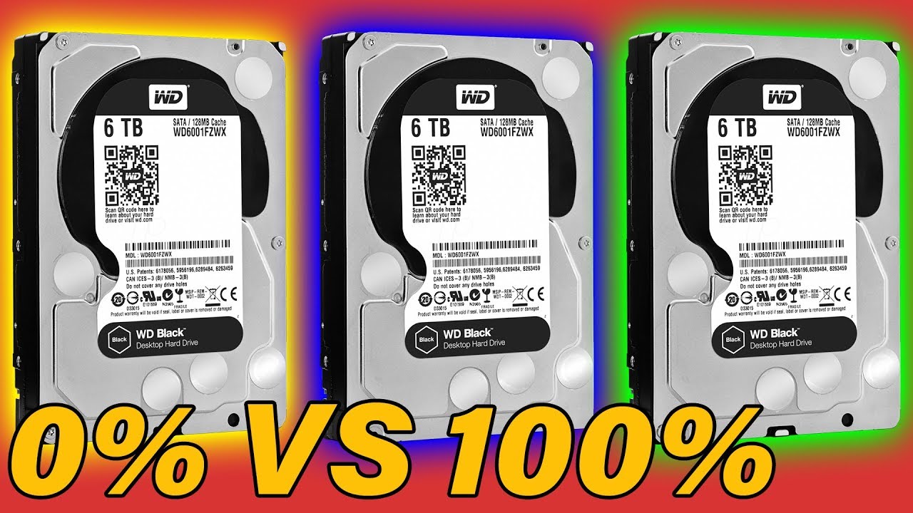 Losing Hard Drive Performance? Full VS Empty Drives - YouTube