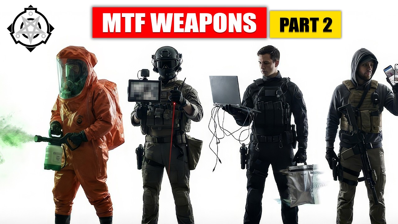 Every Type of MTF Weapons Explained in 12 Minutes Part 2 - YouTube