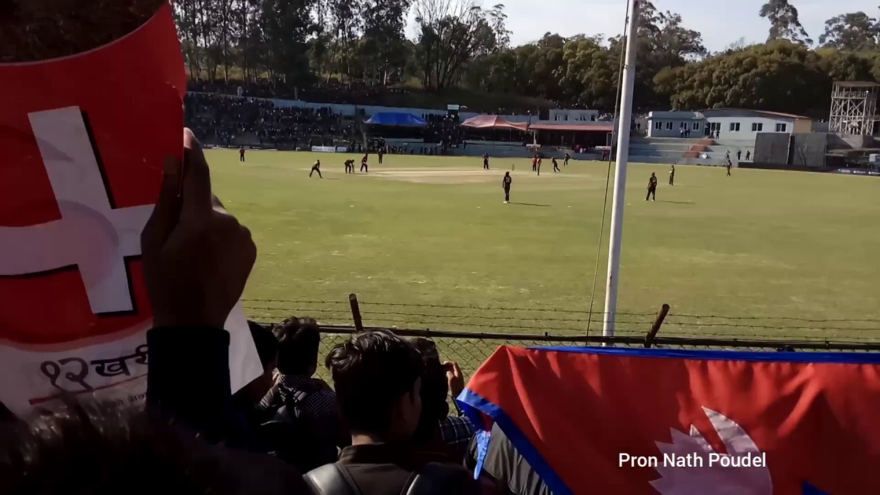 Nepal vs Namibia || TU Cricket Stadium Crowd - YouTube