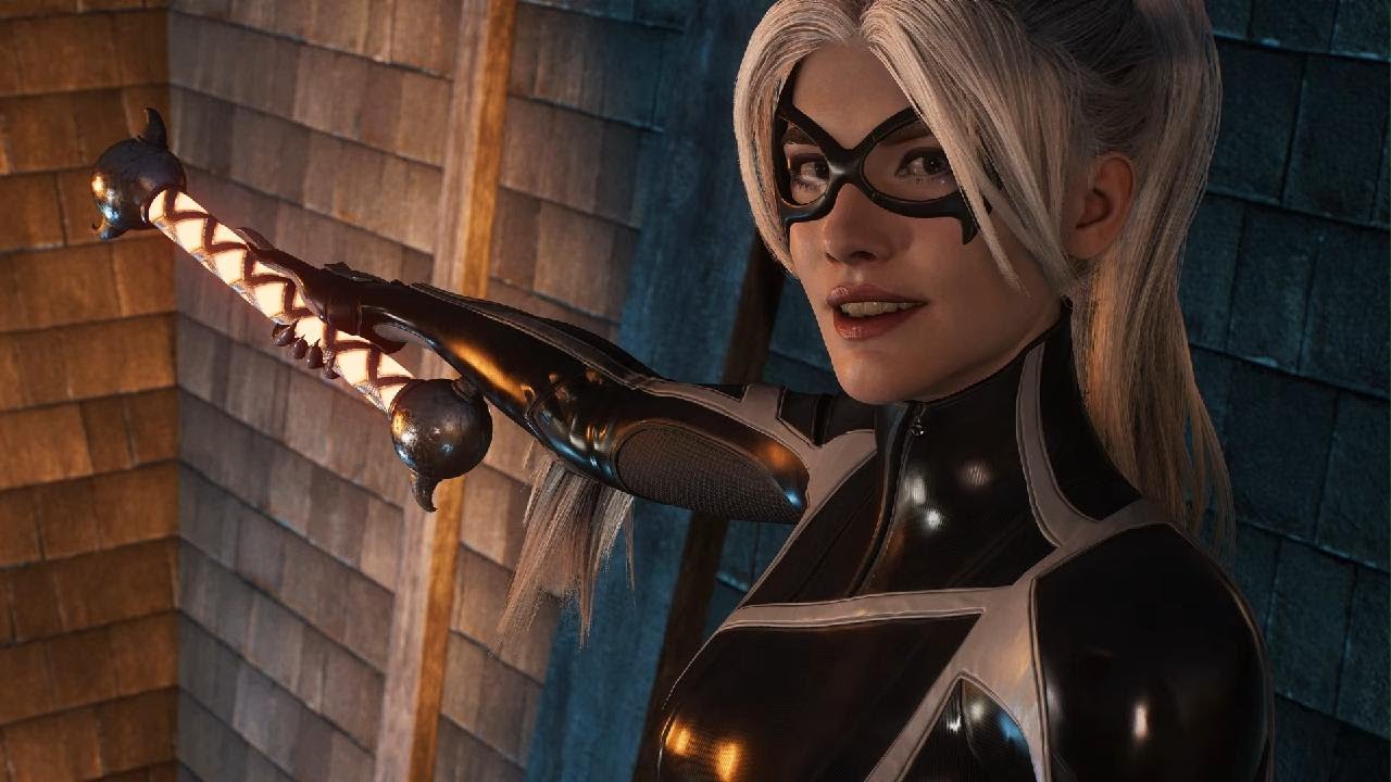 Marvel's Spider-Man 2 PS5 Black Cat Wink - YouTube