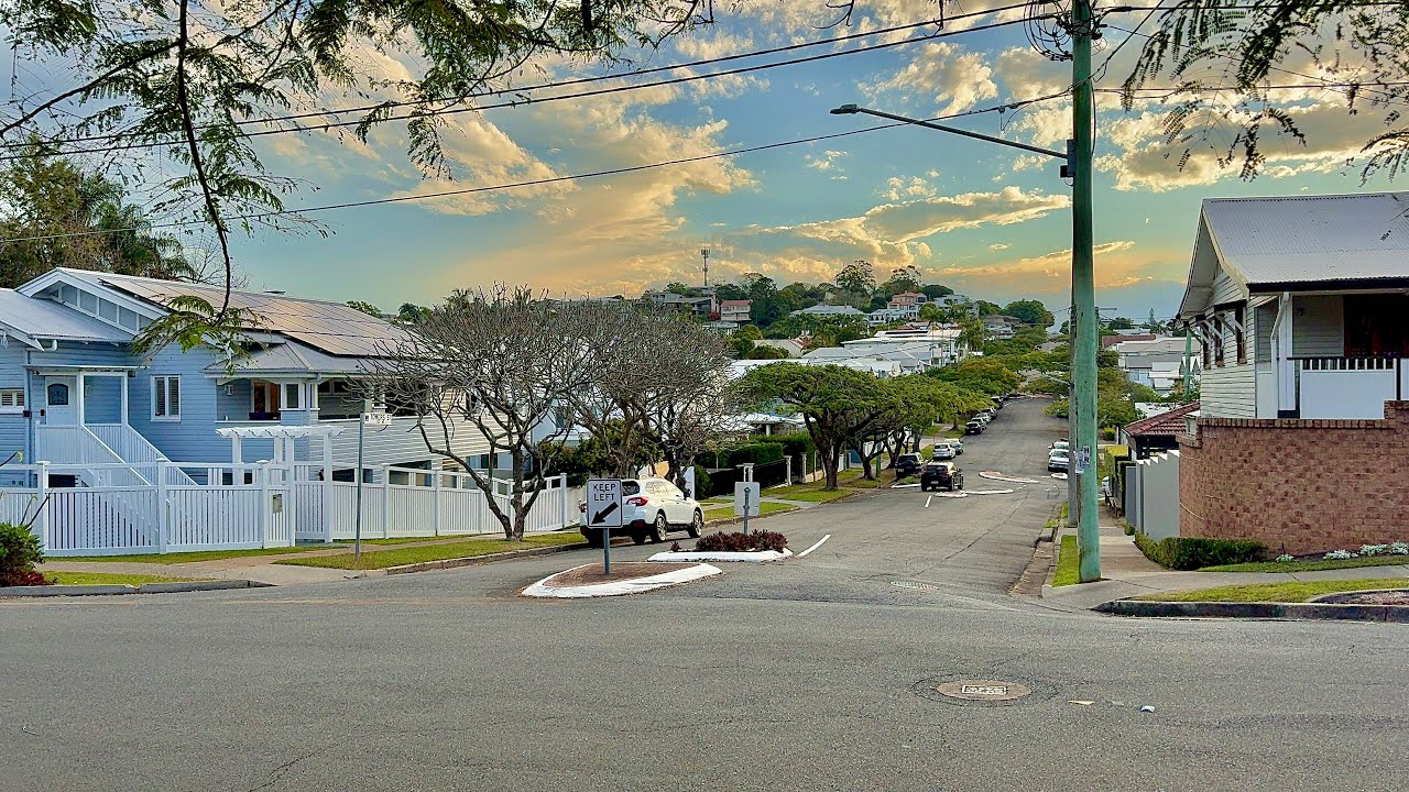 Walking Around Brisbane Streets, Australia🇦🇺|😍Ascot Luxury Suburb ...