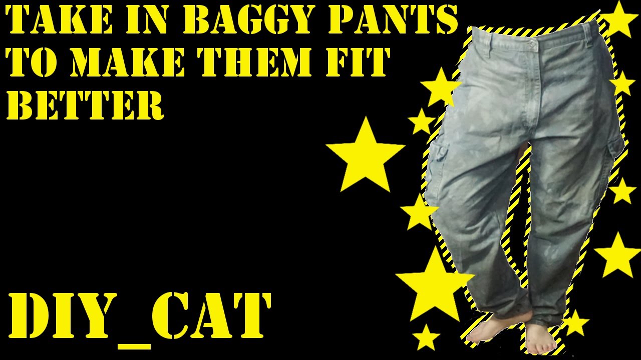 Make New Pants out of Old Pants! - Ft. Jango the Cat - YouTube