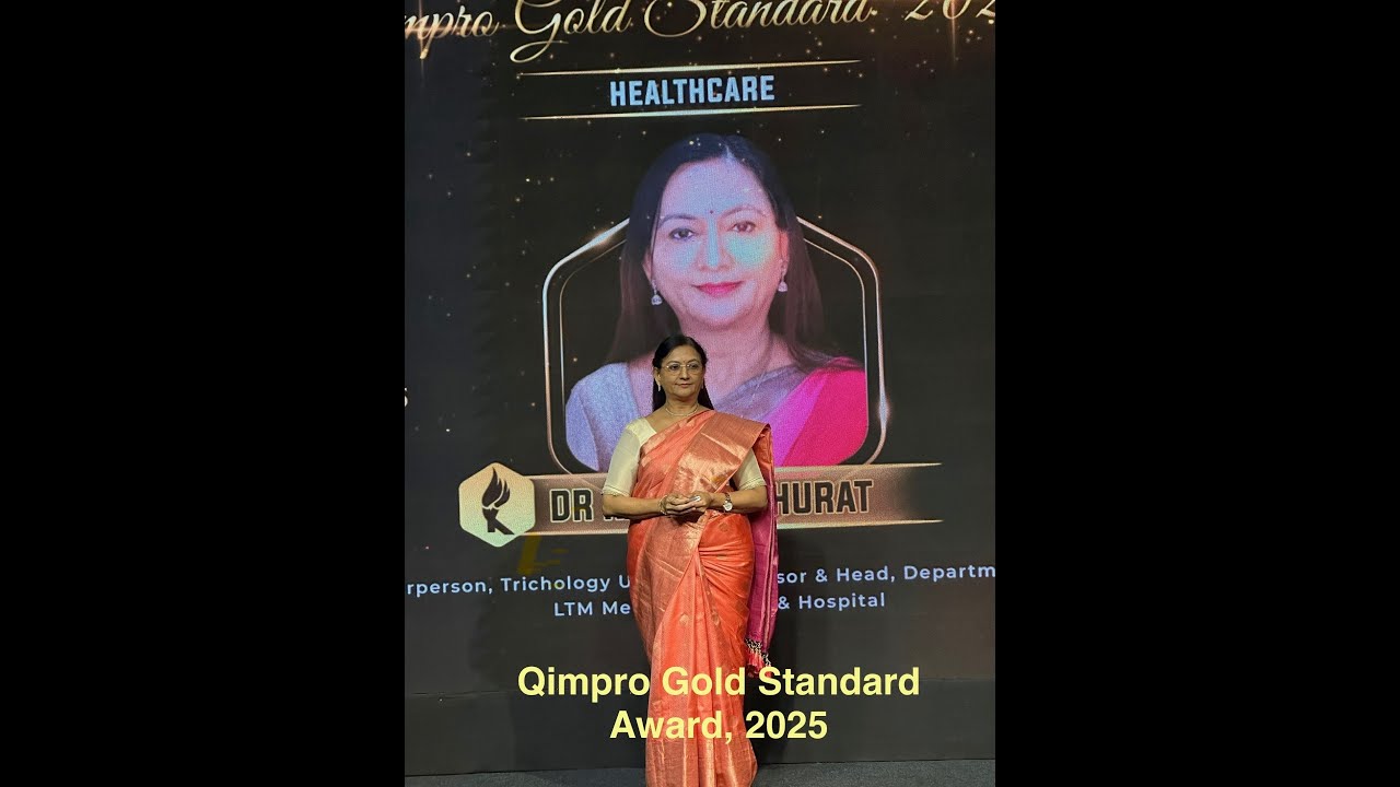 Qimpro Awards 2025 Recognizing Innovation in Trichology-Dr Rachita ...