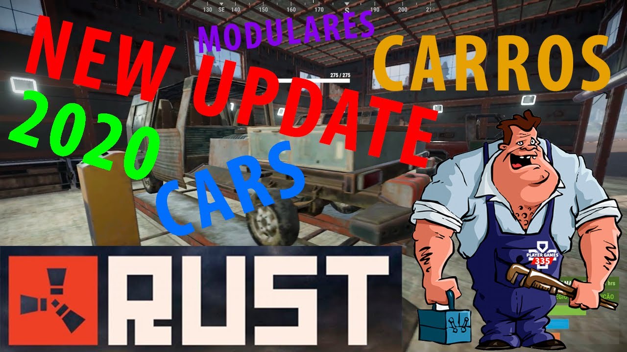 JOGO RUST - UPDATE CARROS MODULARES VERSÃO BETA #CARS #RUST - YouTube